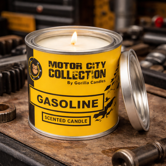 Gasoline - Candles for Men - Get One Today! – Gorilla Candles™