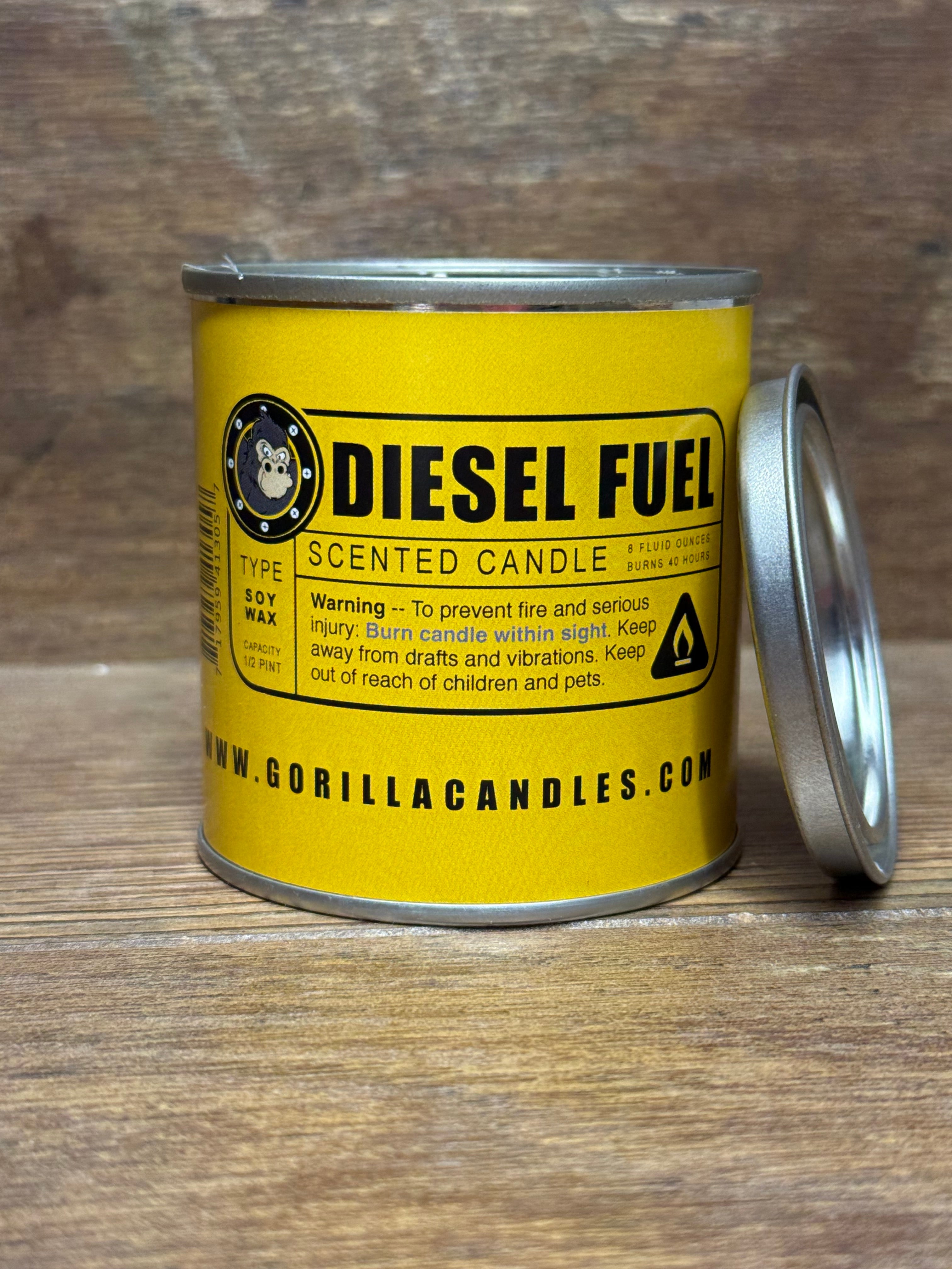 Diesel Fuel - Candles for Men - Get One Today! – Gorilla Candles™