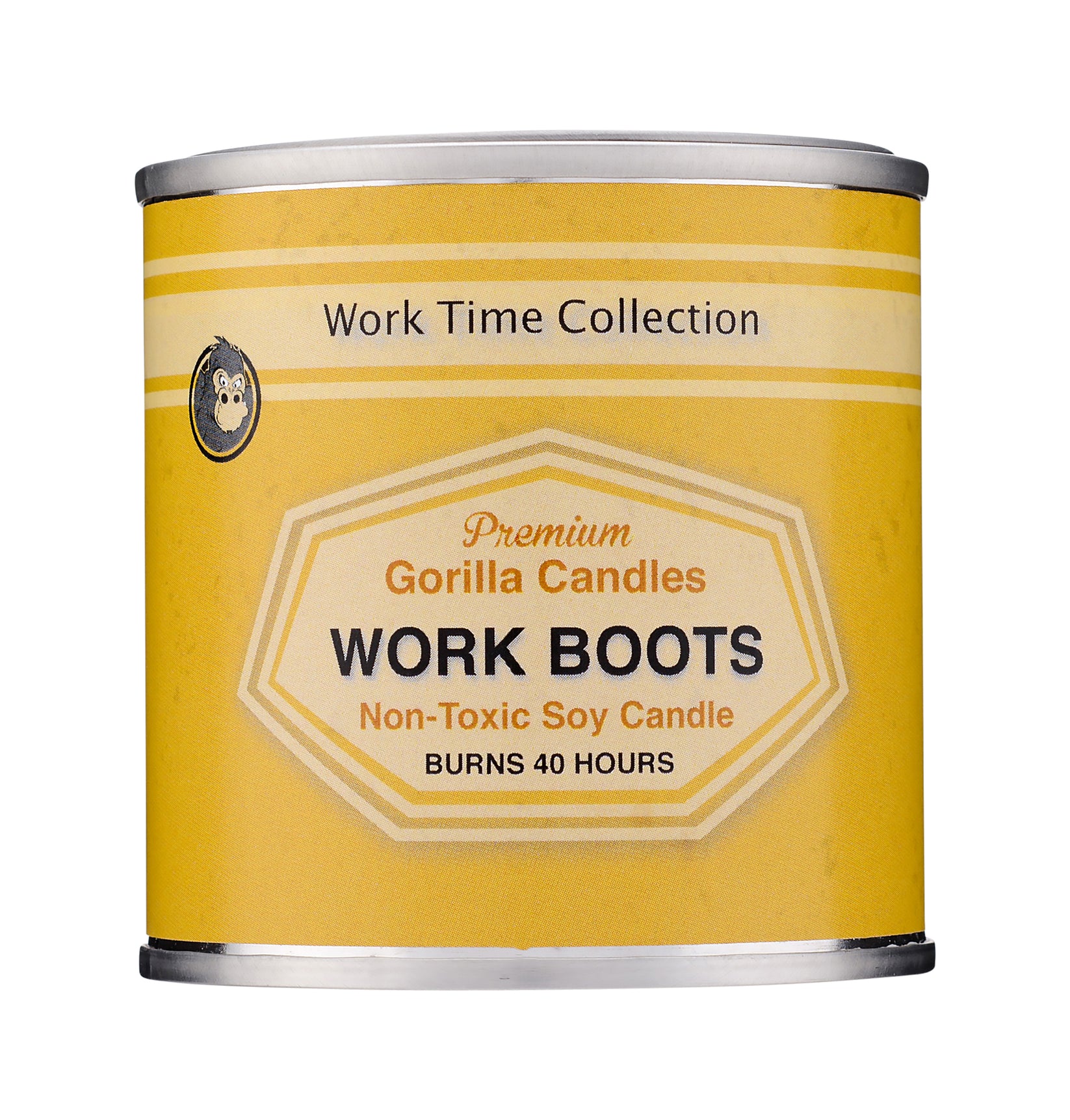 New Leather Work Boots - Candles for Men - Buy Today! – Gorilla Candles™